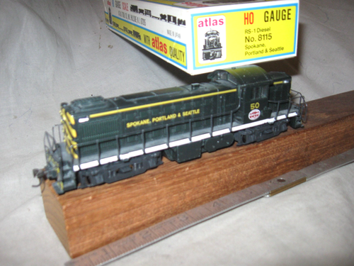 A4036Z HO ATLAS 8115 SPOKANE PORTLAND & SEATTLE RR 50 ALCO RS1 DIESEL ...