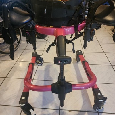Rifton Pacer Medium Pink Walker Gait Trainer Straps Medium Chest | eBay