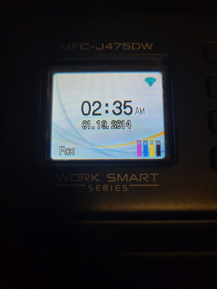 lightly used Brother MFC-J475DW Work Smart Series All-In-One Printer ...