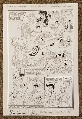 Jetta Raye Adventures Comics Hardback New for 2020 - Original Art Pages ...