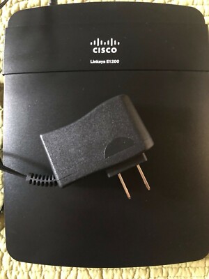 Cisco Linksys E1200 Wireless Network N Router 4 Ethernet ports | eBay