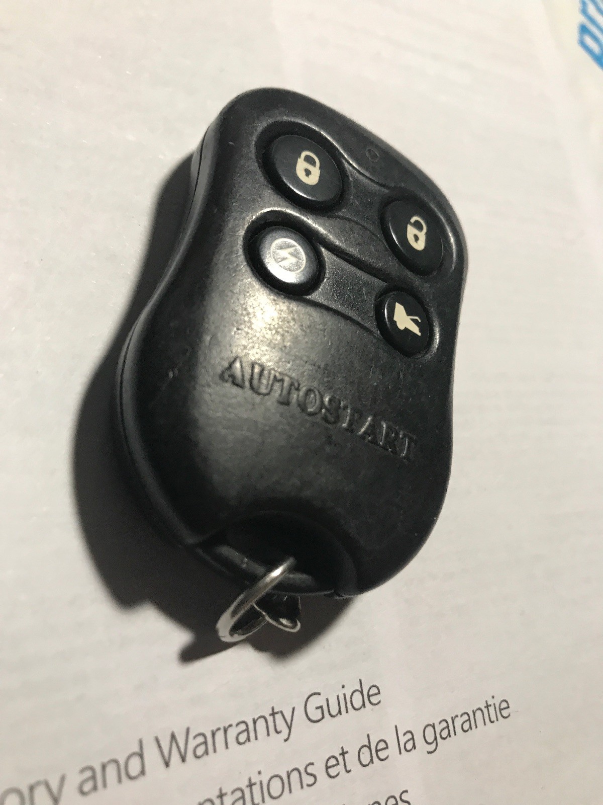Autostart Remote 05-a433 Transmitter Keyfob Key Fob Start OEM ...