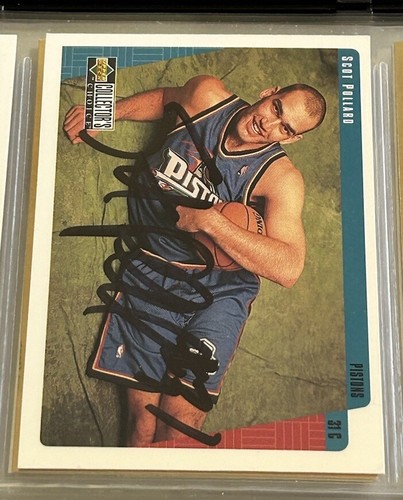 Scot Pollard 1997 Upper Deck UD Collectors Choice Rookie Signed ...