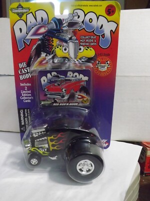 4X4 Laser Stampeders Rad Rods Red Rod'N Hood 1/43 Scale HI Rev-Motor | eBay