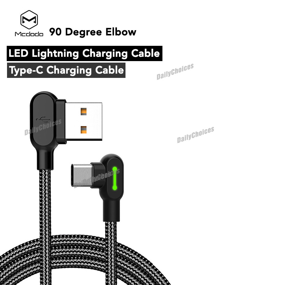 Type C 90 Degree Right Angle USB C Data Sync Charging Charger Cable new ...