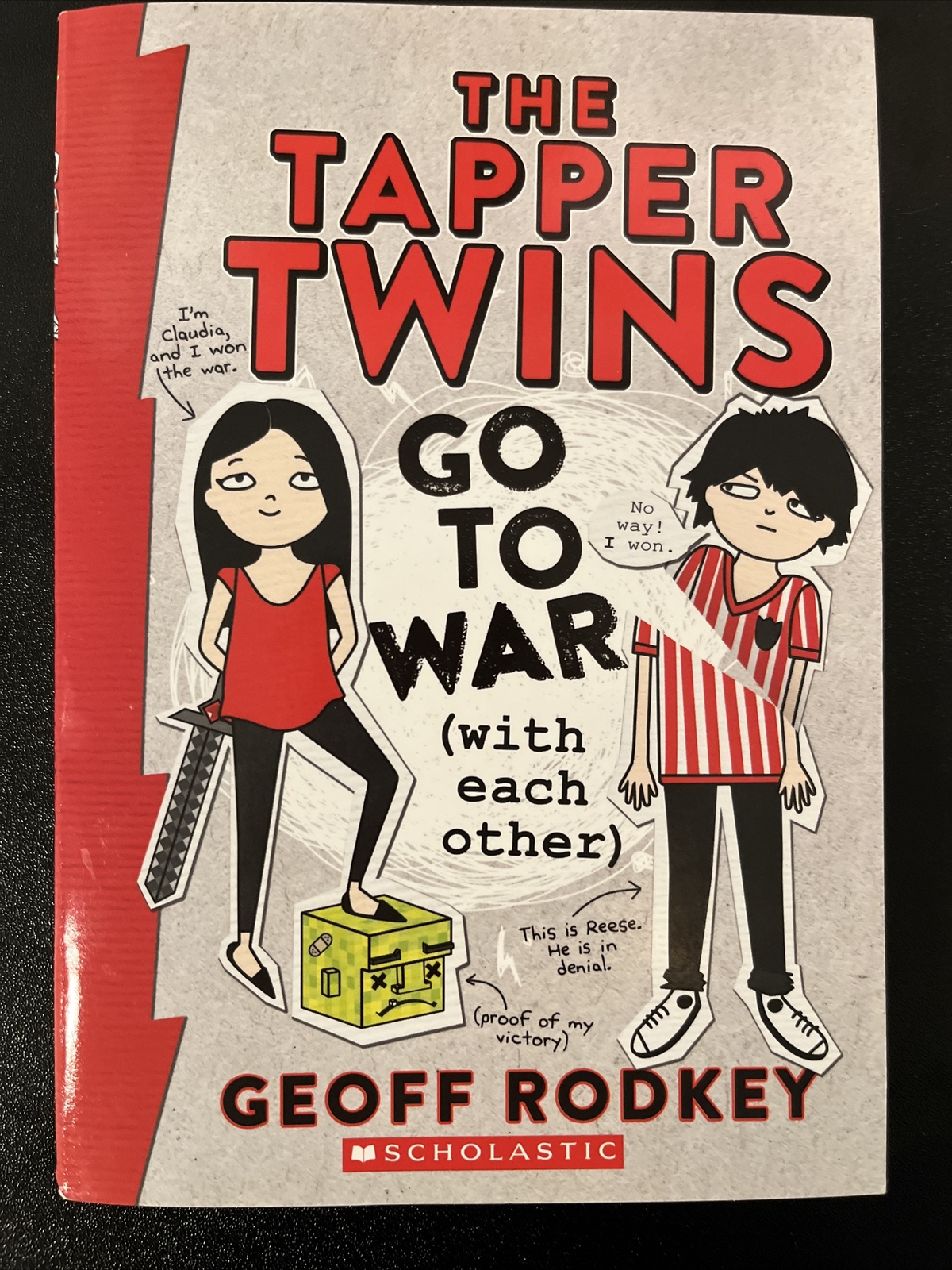 The Tapper Twins Go to War Geoff Rodkey 2015 Scholastic Paperback for ...