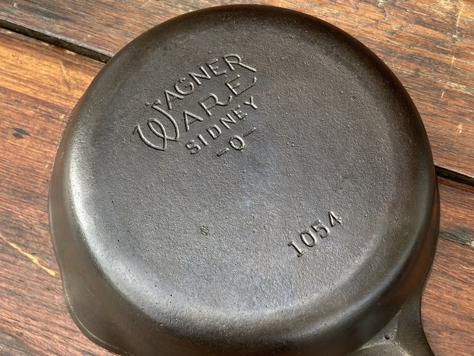 Wagner Ware Cast Iron #4 Smooth Bottom Skillet | eBay