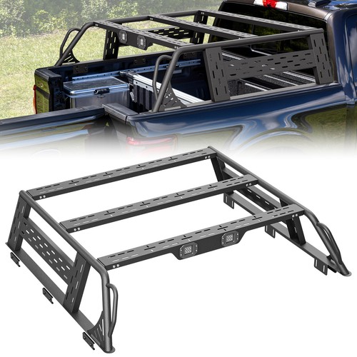Full-Size Overland Bed Racks Cargo Carrier For 1992-2025 Ford F150 W ...