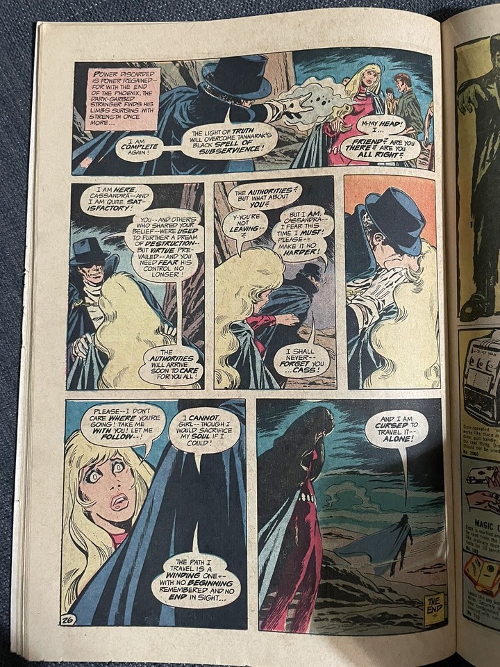PHANTOM STRANGER 17 - DC 1972 1st APPEARANCE CASSANDRA CRAFT - Neal ...