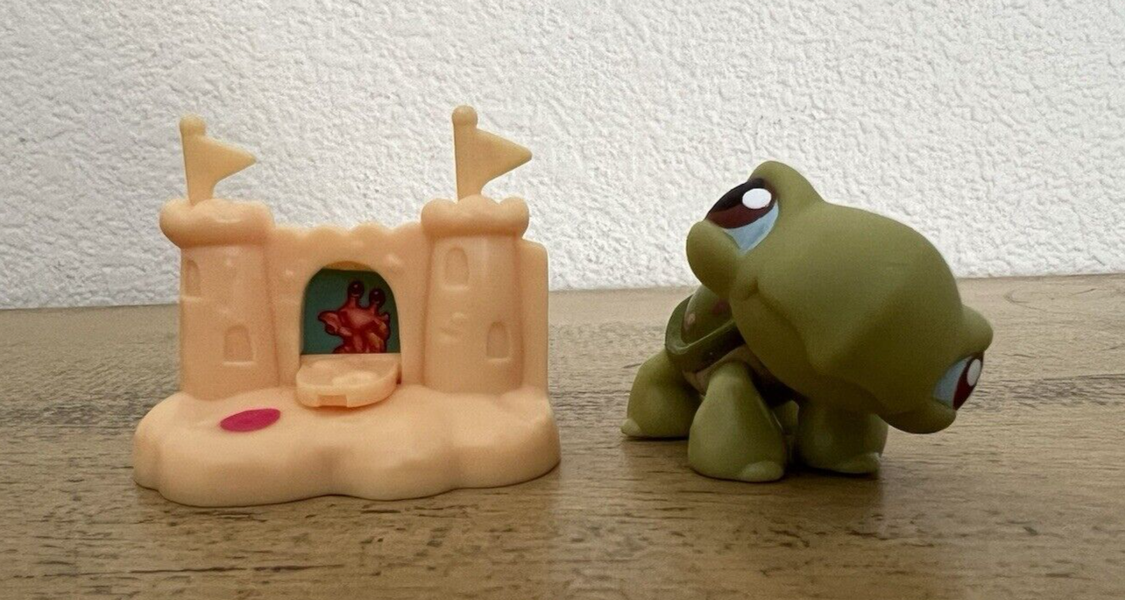 LPS Littlest Pet Shop Sand Castle And Turtle 8 | eBay