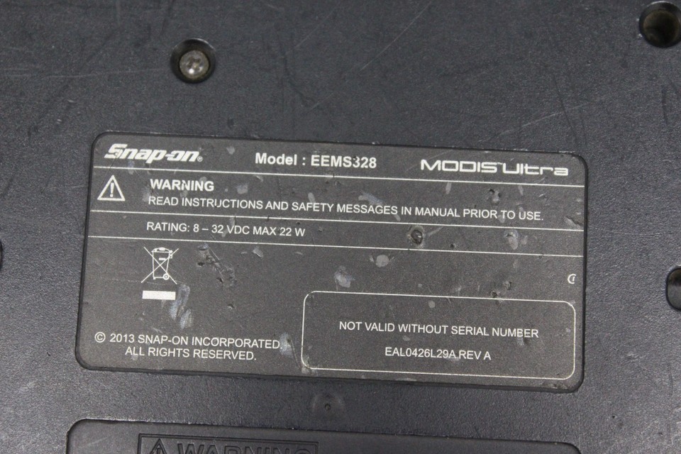 SNAP ON MODIS ULTRA 22.4 DIAGNOSTIC FULL FUNCTION SCANNER EEMS328 | eBay