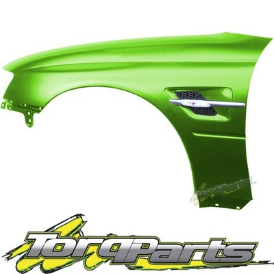 HOT HOUSE GREEN LH FLUTED GUARD SUIT HOLDEN COMMODORE VZ SS HSV FENDER ...