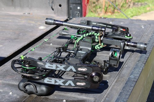 Mathews VXR 28 Bow RH 28" 65lbs Ambush Green with New String and Cables ...