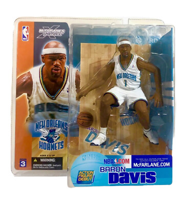 2003 McFarlane Baron Davis NBA New Orleans Hornets Series 3 Basketball ...