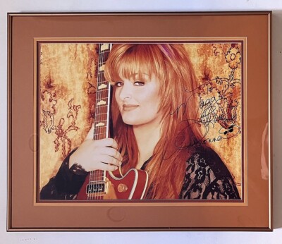 Wynonna Signed Large Color Photograph Framed | eBay