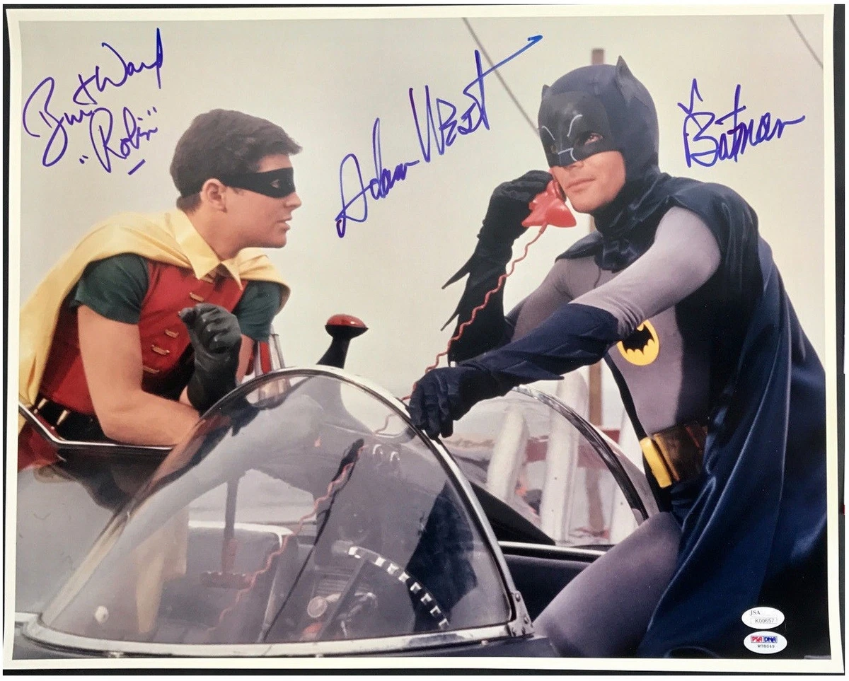 Batman Robin Actor Burt Ward Signed Autograph JSA, 50% OFF