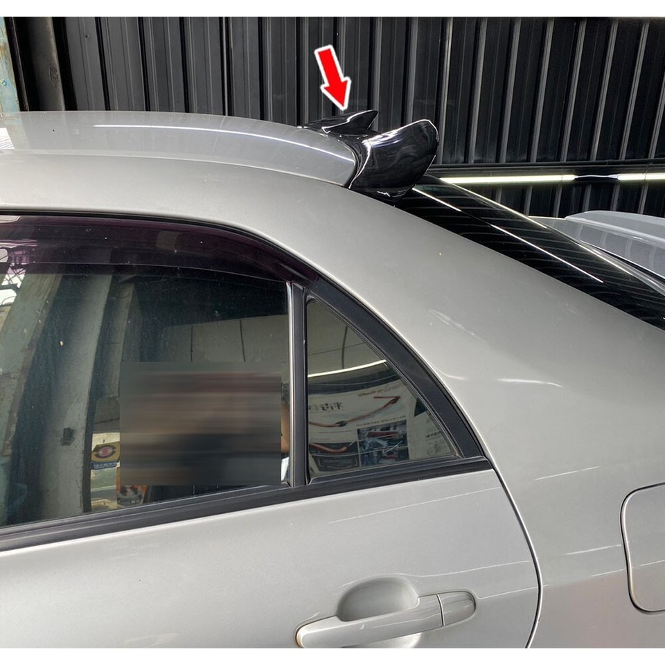 Carbon For Toyota Corolla Altis 10th E140 HIGH KICKS Rear V Roof ...