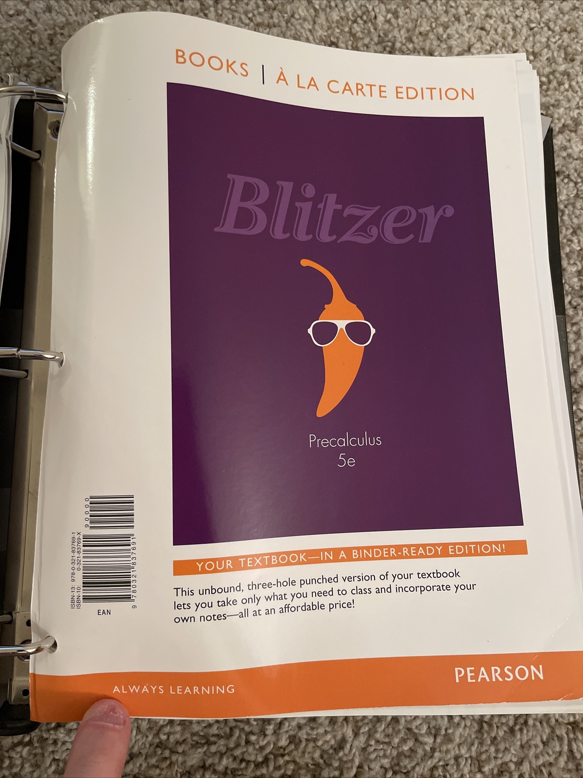 Precalculus Book Blitzer
