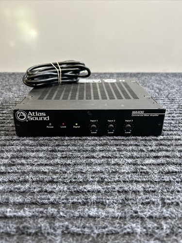 Atlas Sound Commercial Mixer Amplifier | eBay