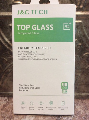 3 Pack J&C Tech Pro Premium Tempered 9H Top Glass Explosion Proof ...