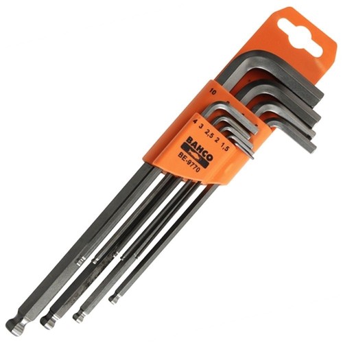 Bahco 9 Piece Hex Key Set Metric 1.5mm to 10mm 9770 | eBay UK