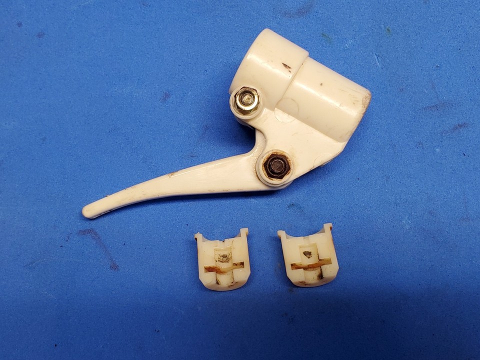 Mantis Tiller 7222E 7222M 7222 White Throttle Pull Trigger Assembly w ...