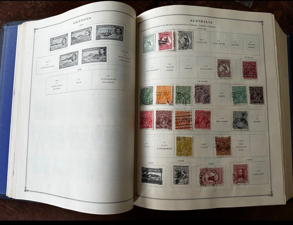 International Scott Stamp Album Part I-V; Rare 1850s-1940s stamps | eBay