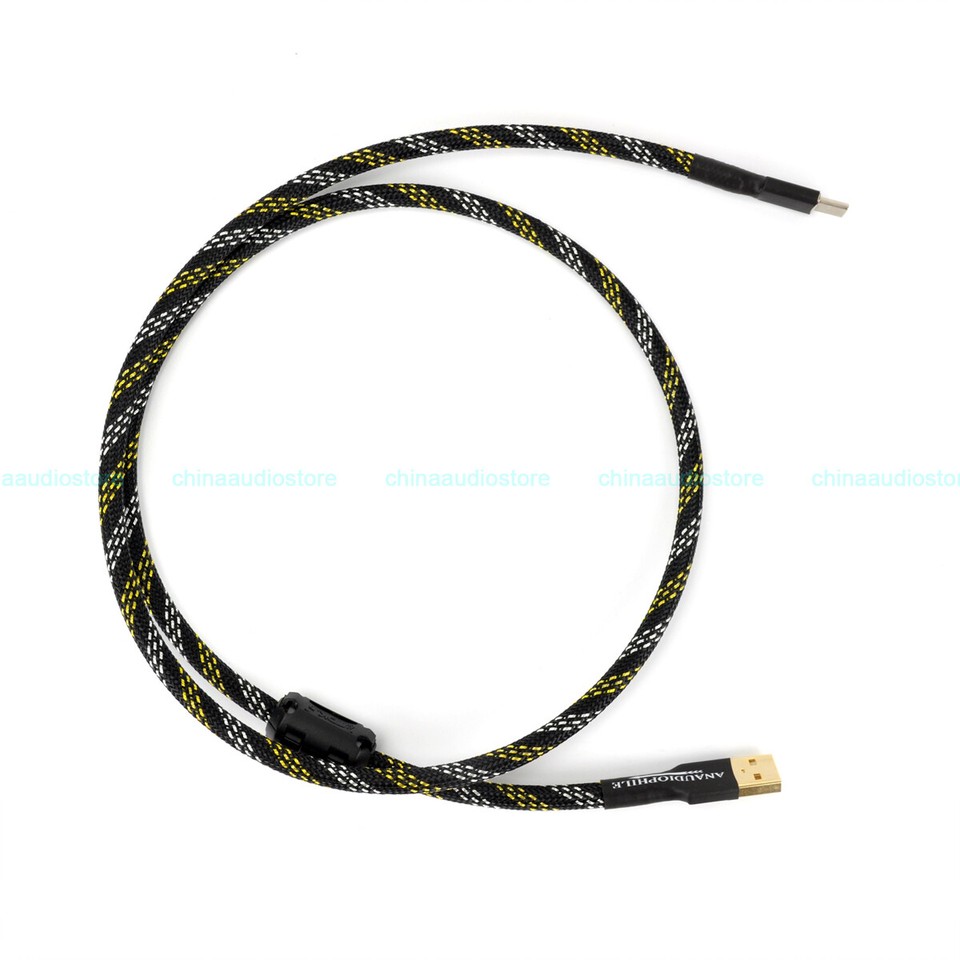 Hi-Fi USB Type C Cable HiFi USB Type A To C Audio Data Cable DAC Mobile ...