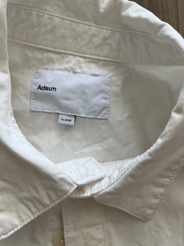 Adsum Breezer Shirt Short Sleeved Button Up Shirt Men’s XL | eBay