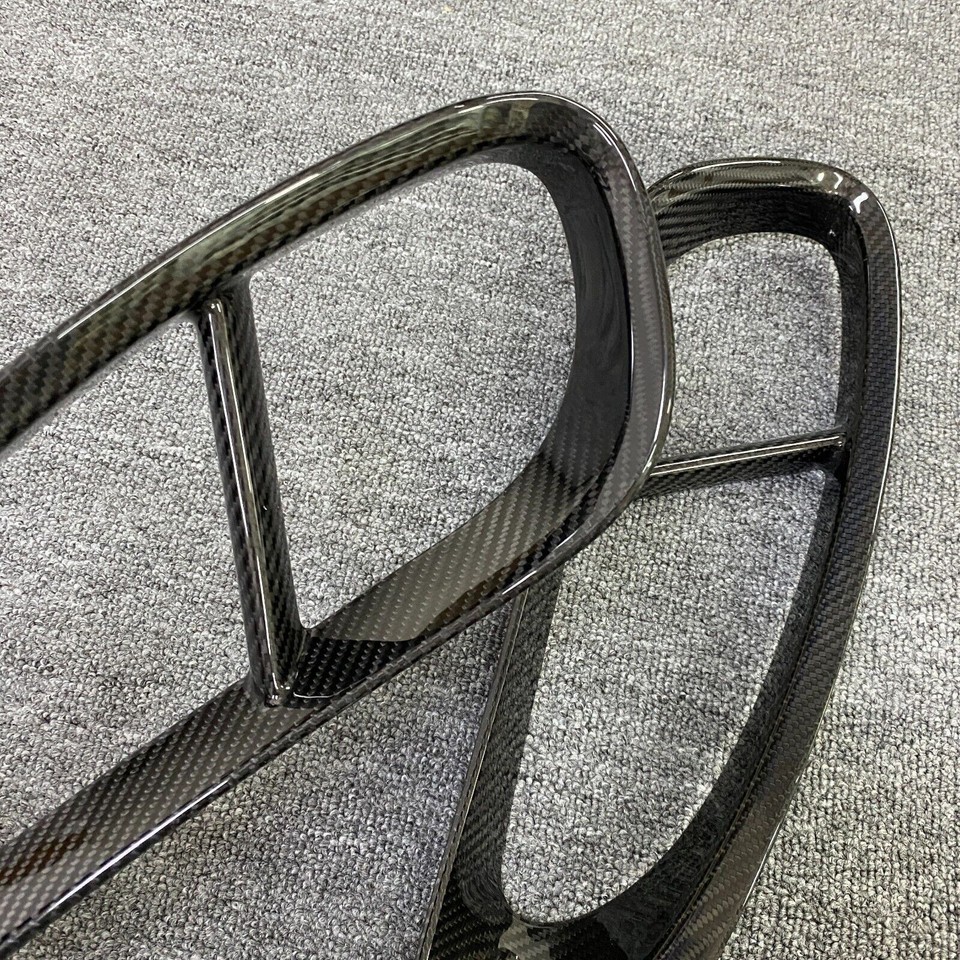 Real Carbon Fiber Car Side Fender Vent Scoops For Porsche 981 Boxster ...