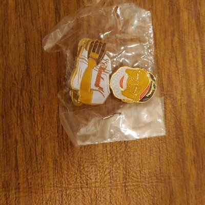 Cleveland Indians Bobble Head Pin spring wobble lapel old man baseball ...