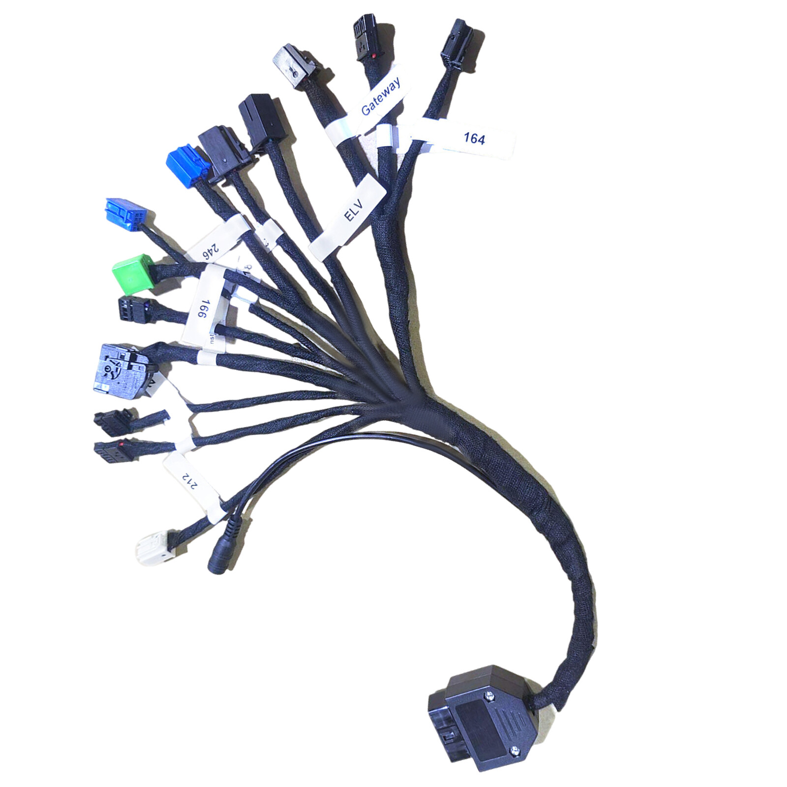 15 in 1 Car Test Line Adapter Cable Replacement for W204 W207 W212 W164 ...