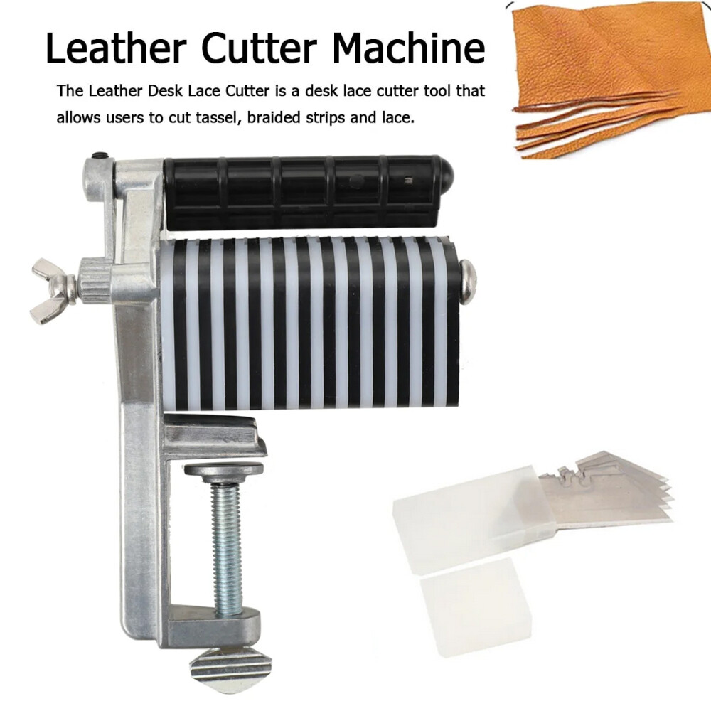 Leather Table Top Lace Cutter Fringe Braiding Strip Belts Leather Table Top Lace Cutter Fringe Braiding Strip Belts