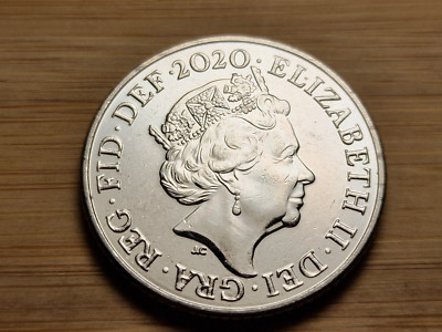2020 10p - Royal Shield / Elizabeth II - Circulated Coin / TEN PENCE ...