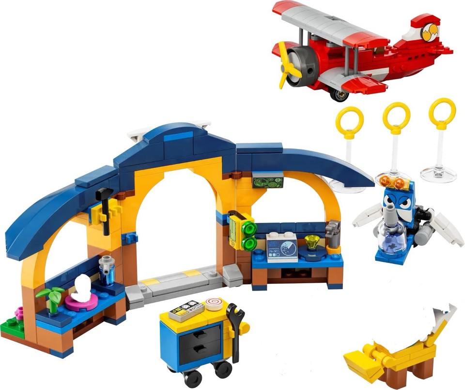 LEGO SONIC: Sonic And Tails' Workshop and Tornado Plane 76991 **NO ...