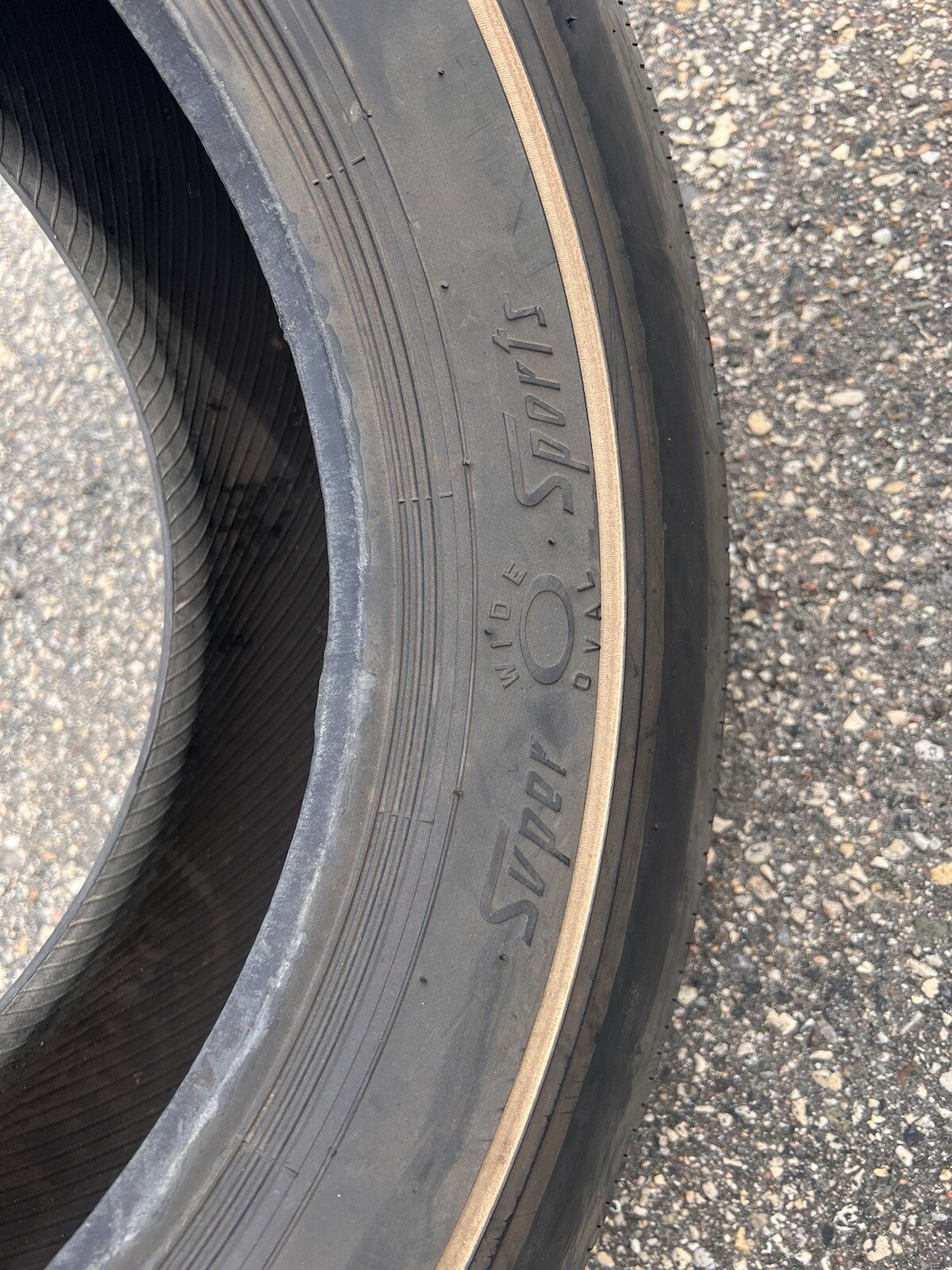 2 NOS Firestone G70-15 Wide Oval Super Sports | eBay