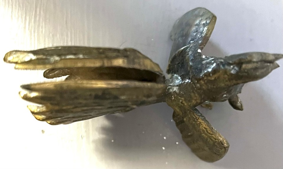 Lou Ehrlich Strutting Brass Metal Rooster 1970's | eBay