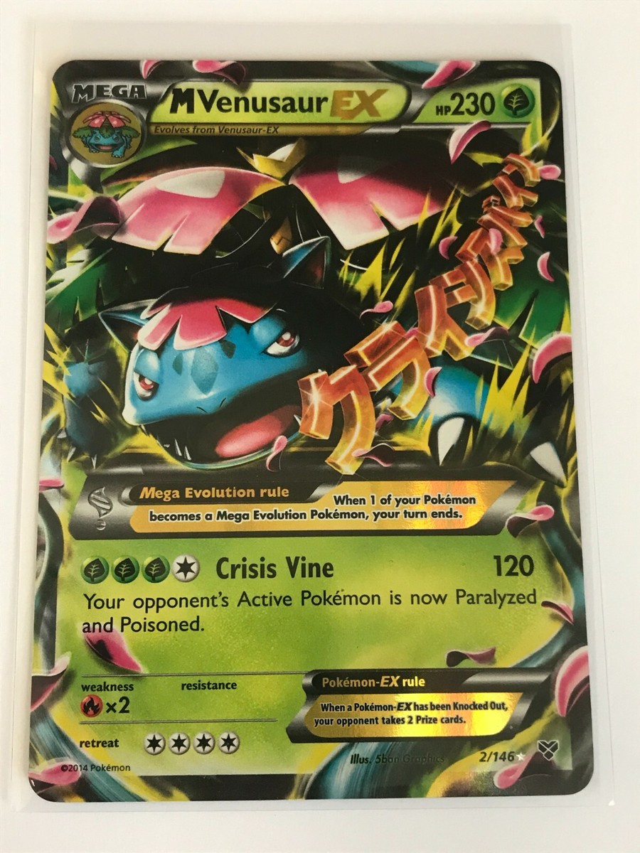 Pokemon Mega Venusaur Card