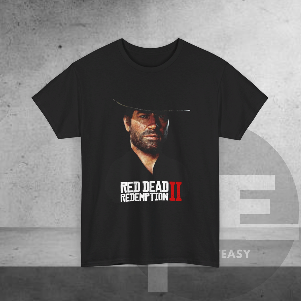 Red Dead Redemption 2 T-shirt Arthur Morgan Tee fan game gift | eBay