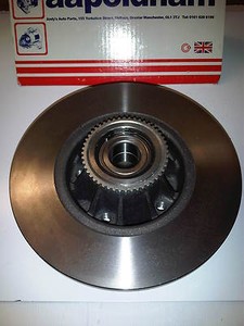 FITS RENAULT TRAFIC 1.9 2.0 2.5 1x REAR WHEEL BEARING+BRAKE DISC WITH ...