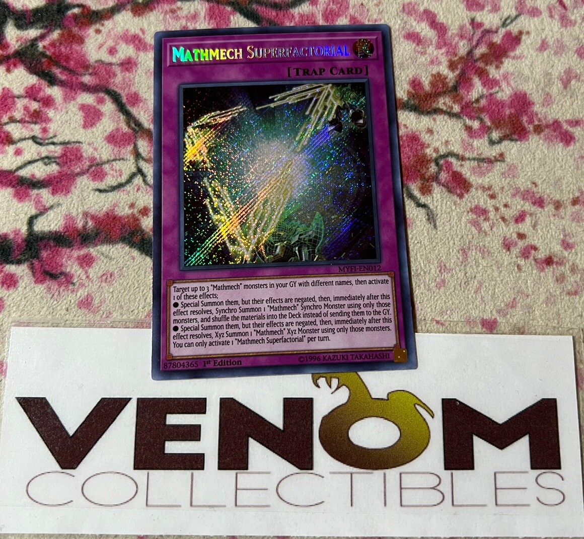 1x (M/NM) Mathmech Superfactorial MYFI-EN012 Secret Rare 1st Edition ...