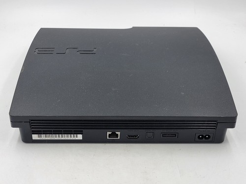 Sony PlayStation 3 Slim PS3 120GB Black Console Gaming System Only CECH ...