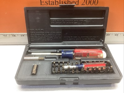 Sears Craftsman USA 41291 30pc Magnetic Bit Holder Set, Stubby / Mini ...