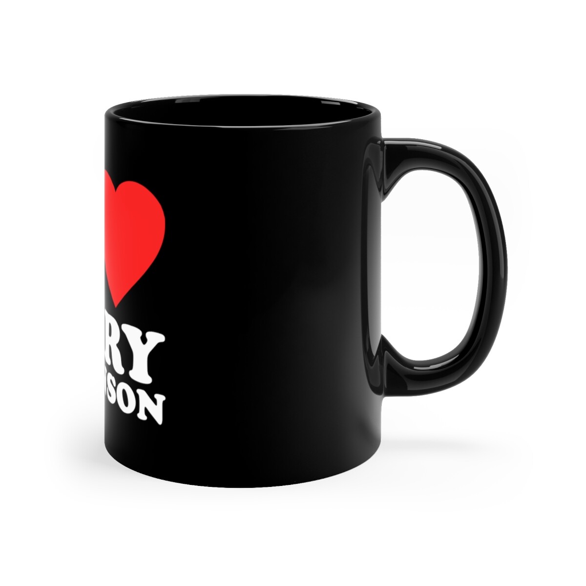 I Love Gary Johnson 11oz Black Mug | eBay