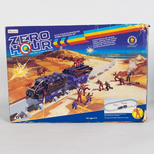 MIB 1989 Bluebird Toys Zero Hour B.A.D. Polecat Gang Black Mamba ...