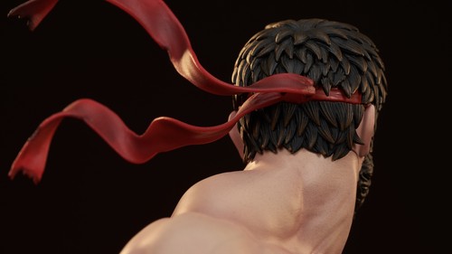 BEASTS Studio Street Fighter Ryu Resin Statue in stock 1/5 Scale Cast ...