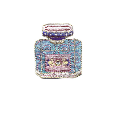 Cosmetic Collection - Perfume Bottle - Embroidered Iron On Applique ...