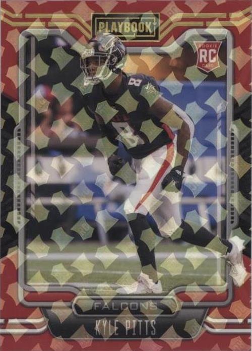 2021 Panini Playbook - Rookie Kyle Pitts #104 Rookie Shield (RC) for ...
