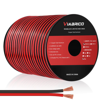 16 Gauge Wire 16awg Automotive Wire Electrical Wire 100ft 2 Conductor ...