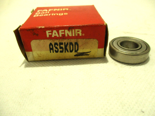 NEW FAFNIR AS5KDD SHIELDED BALL BEARING | eBay